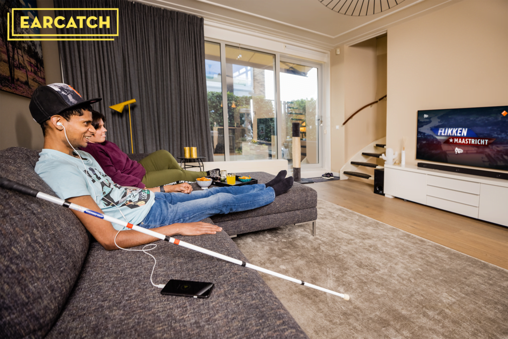 Visuele beperking? Geniet dankzij Earcatch van films & meer!